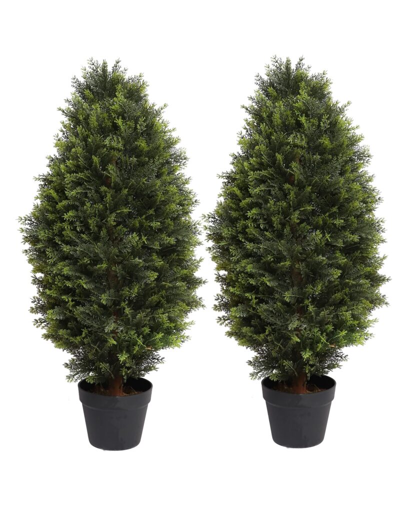 Artificial Cedar topiaries Tree,Artificial Topiary Cypress Tree,Faux ...